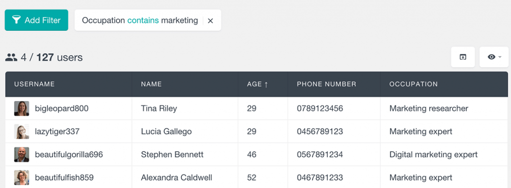 Wordpress Custom User Fields Users Insights