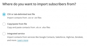 How to import WordPress users to MailChimp - Users Insights