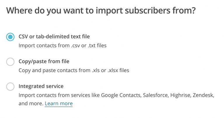 How to import WordPress users to MailChimp - Users Insights