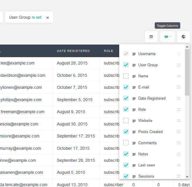 Getting Started - Users Insights