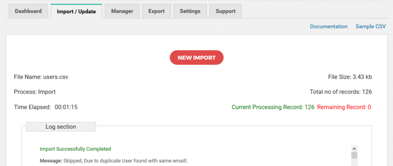 How to Import Your WordPress Users from a CSV File - Users Insights