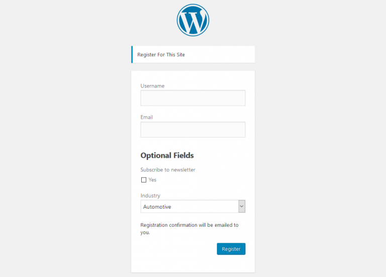 Acf User Registration And Data Segmentation Users Insights