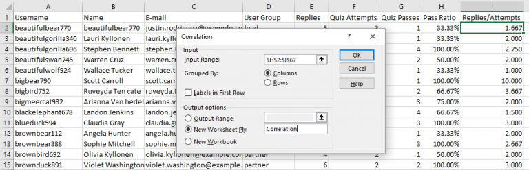 Creating advanced LearnDash and bbPress user activity reports - Users Insights