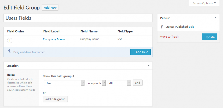 Creating custom user profile pages with ACF - Users Insights