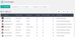 How to filter BuddyPress members by custom profile fields - Users Insights