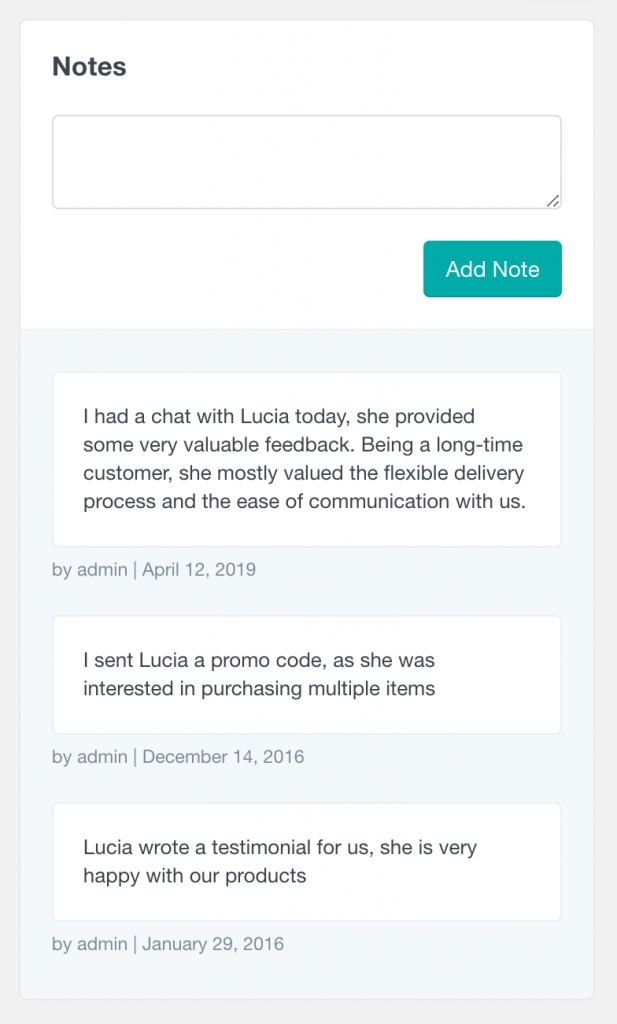 How to create WooCommerce customer notes - Users Insights