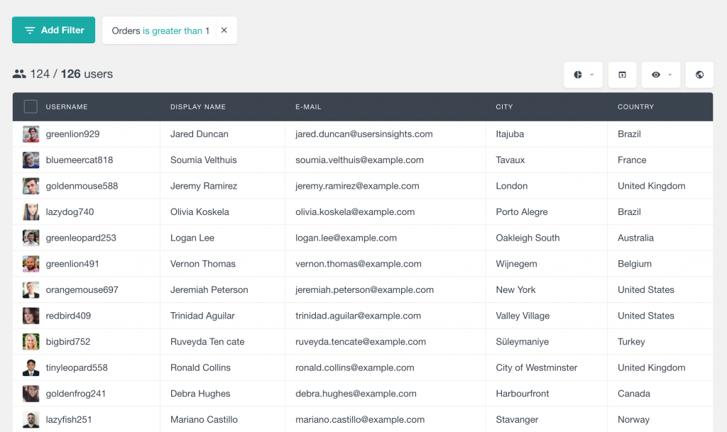 How to Export WooCommerce Customer Data - Users Insights