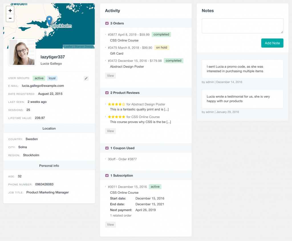 How to create WooCommerce customer notes - Users Insights How to create WooCommerce customer notes - Users Insights