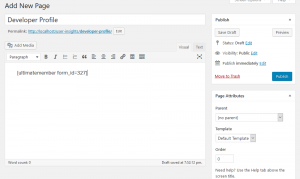 How to create frontend WordPress user profile page - Users Insights