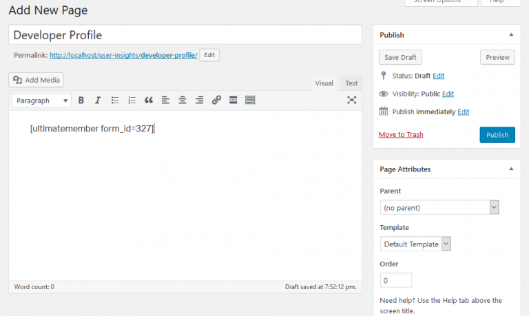 How To Create Frontend Wordpress User Profile Page Users Insights