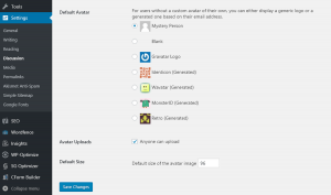 Customizing WordPress user avatars - Users Insights