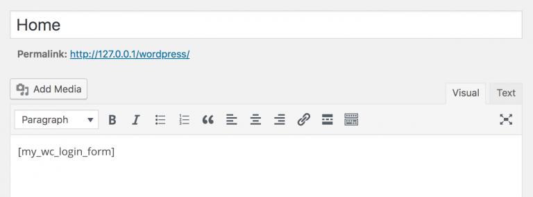 Creating a WooCommerce customer login shortcode, page and widget ...