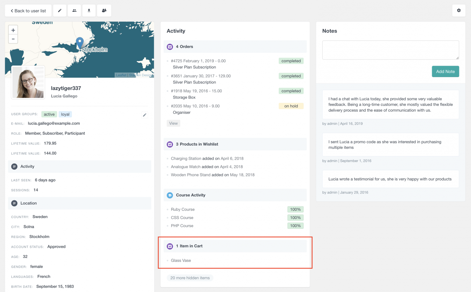 How To View Customer Cart In Woocommerce Users Insights