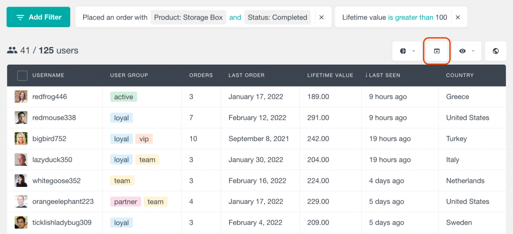 Woocommerce User Data Users Insights 1253