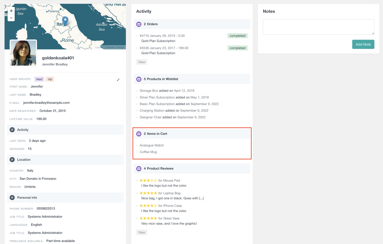 How to create a WooCommerce abandoned cart report - Users Insights