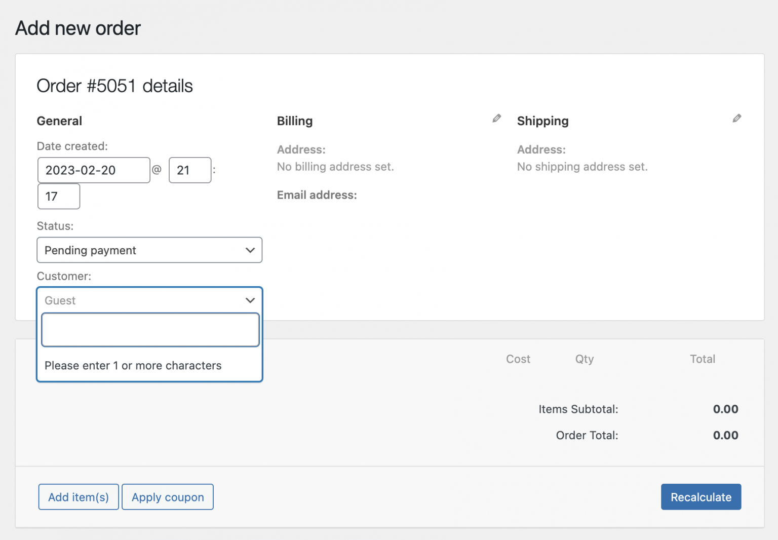 How To Create Manual Woocommerce Orders Phone Orders Users Insights