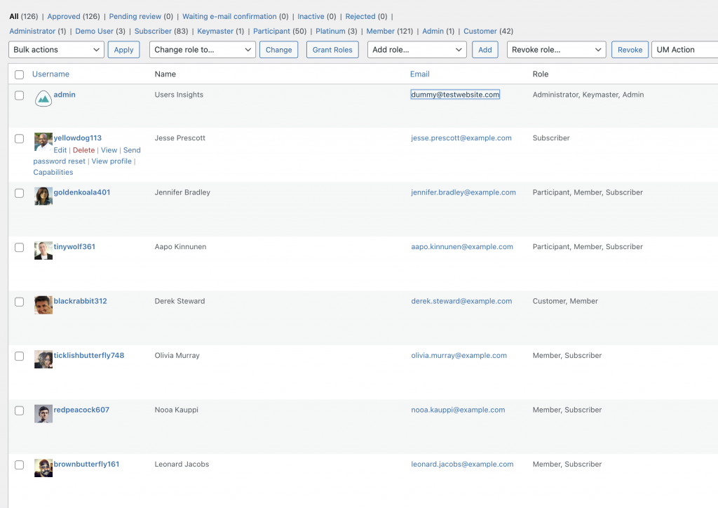 How to manage WordPress user roles and capabilities - Users Insights