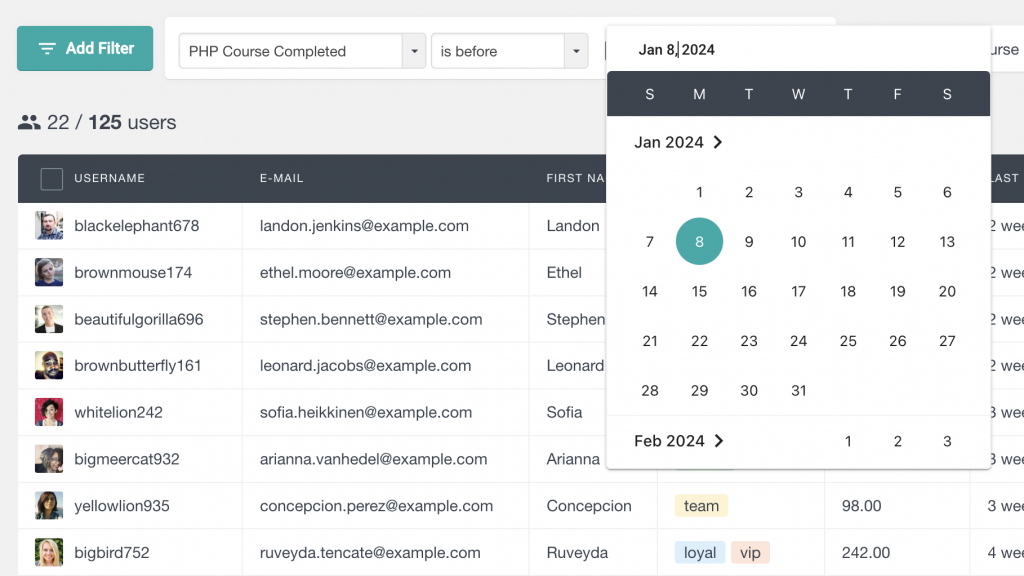 How To Export Learndash User Data Users Insights