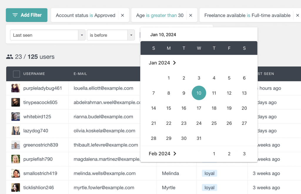 How to export users data from Ultimate Member - Users Insights