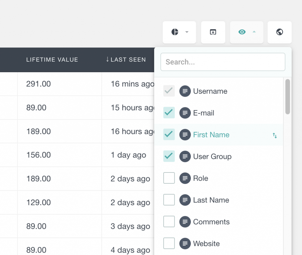 How to export WordPress users email addresses - Users Insights